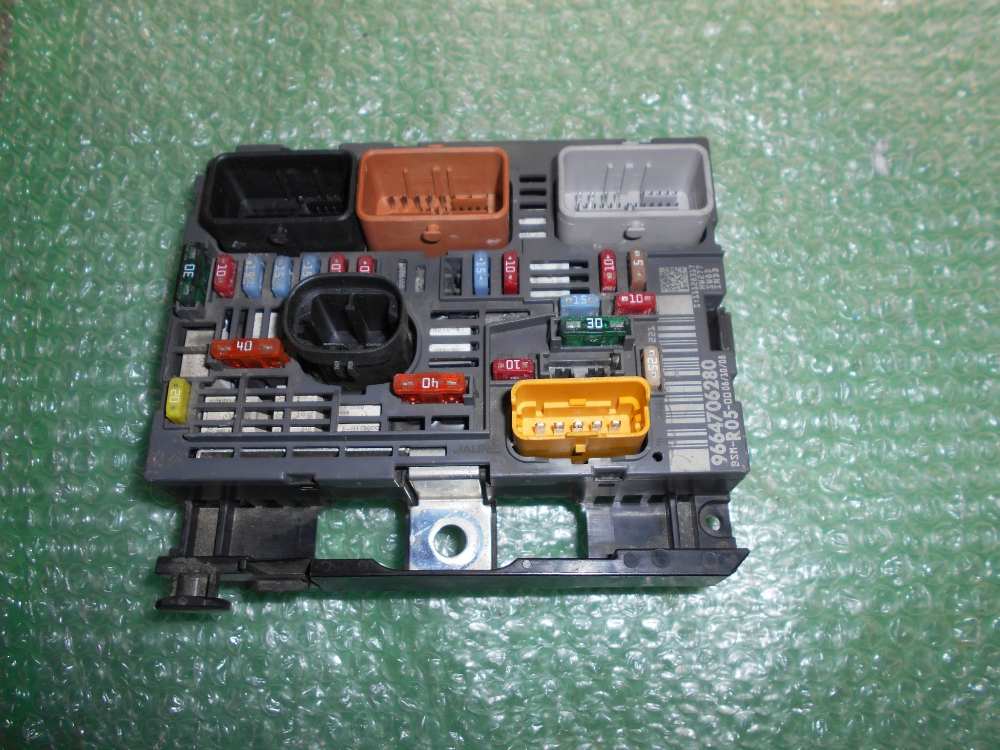 MODULO DE FUSIBLES BSM-R05 DEL MOTOR 9664706280 PEUGEOT PARTNER II ...