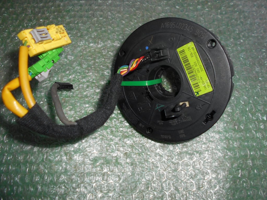 ANILLO DE AIRBAG DEL VOLANTE A1694640318 MERCEDES BENZ CLASE A (W169 ...